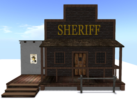 Second Life Marketplace - FAR WEST SHERIFF BUILDING