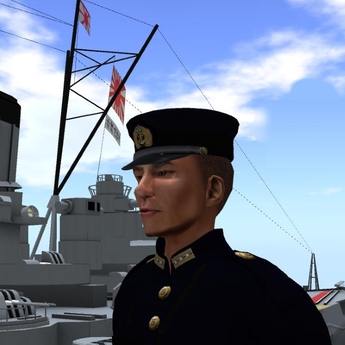 Second Life Marketplace - Imperial Japanese Navy Uniform Captain blue
