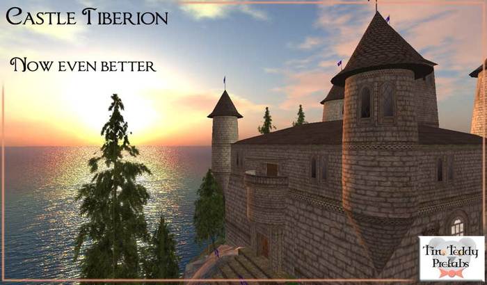 Second Life Marketplace - Castle Tiberion V2 - Beautiful castle ...