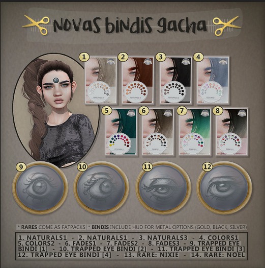 Second Life Marketplace - Blues. Nova - Colors 2