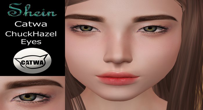Second Life Marketplace - -=Shein=-Catwa ChuckHazel Eyes Applier