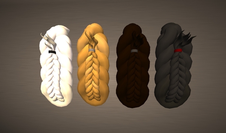 Second Life Marketplace - [STST] Braided & Folded Tail V2