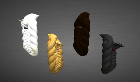 Second Life Marketplace - [STST] Braided & Folded Tail V2