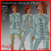 Second Life Marketplace - Nicky Ree Business Suits - Sabrina (Aqua Blue)