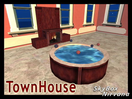 Second Life Marketplace - Sky Townhouse Low-Prim Skybox