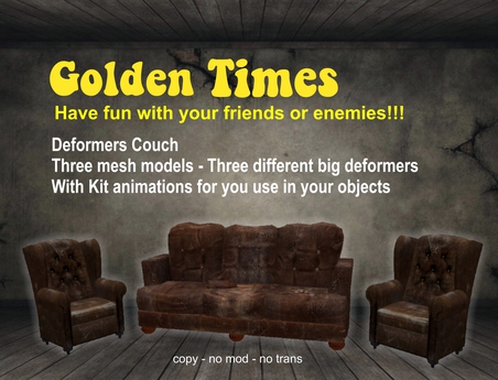 Second Life Marketplace - GT - Deformers Couch - box