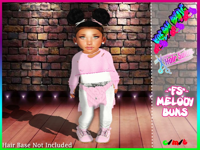 Second Life Marketplace - ~*FS*~MELODY BUNS BLACK DEMO