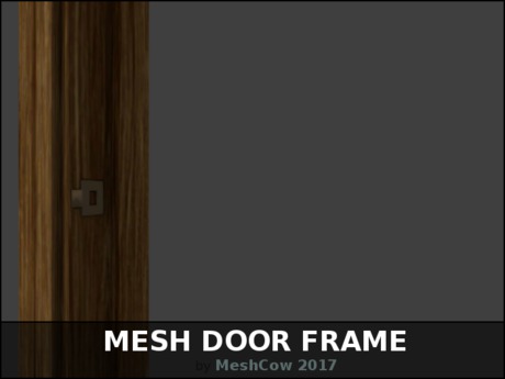 Second Life Marketplace - Mesh Door Frame (C/M/T)