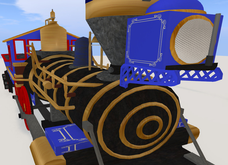 Second Life Marketplace - FAR WEST STEAM LOCOMOTIVE