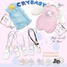 Second Life Marketplace - { Clair de Lune }Crybaby Pacifier {Blue}