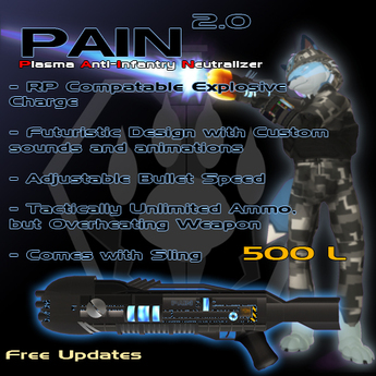 Second Life Marketplace - Mk 77 PAIN Rifle