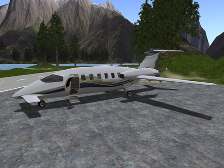 Second Life Marketplace - Avanti Twin Engine w/ Automatic Flaps ...