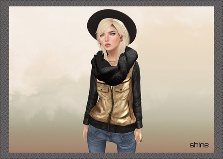 Second Life Marketplace - shine by [ZD] - "Perry" Jacket - Demo