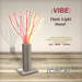 Second Life Marketplace - [CIRCA] - :VIBE: - Optic Light Stand - Red & Gold