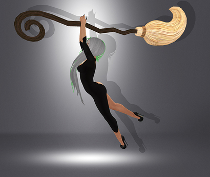Second Life Marketplace - :::L.Pearl:::Poses Broom 4