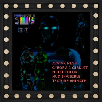 Second Life Marketplace - CYBORG - CIRCUIT - 2 AVATAR MALE MESH
