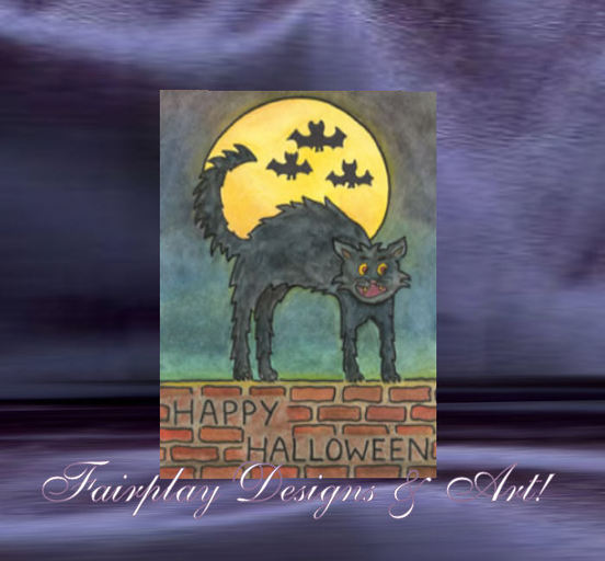 Second Life Marketplace - Jumbo Halloween Card - Happy Halloween ...