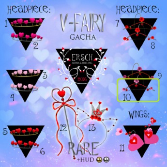 Second Life Marketplace - ERSCH - V-fairy Gacha 10