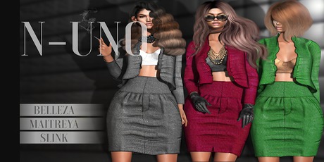 Second Life Marketplace - N-Uno - Helena Jacket // N 6 // Maitreya (Gacha)