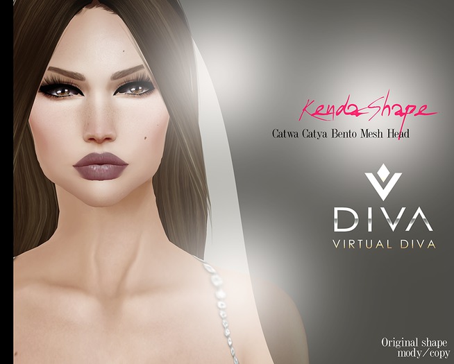 Second Life Marketplace - :::VD:::Kendall Catwa Bento Head
