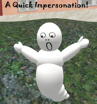 Second Life Marketplace - Very Tiny Slightly Scary Ghost Avatar
