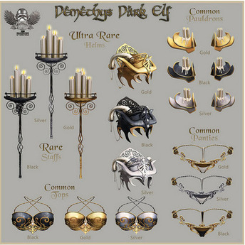 Second Life Marketplace - [The Forge] Candle Staff, Silver -BBOX 4