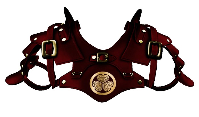 Second Life Marketplace - *Rebel Fire* Female Leather Pauldrons ...