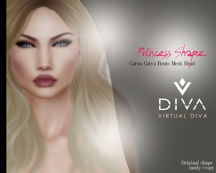 Second Life Marketplace - PROMO !! Princess Catwa Bento Head
