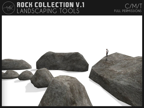 Second Life Marketplace - [AC] Mesh Rock Collection V.1 - Full Permissions