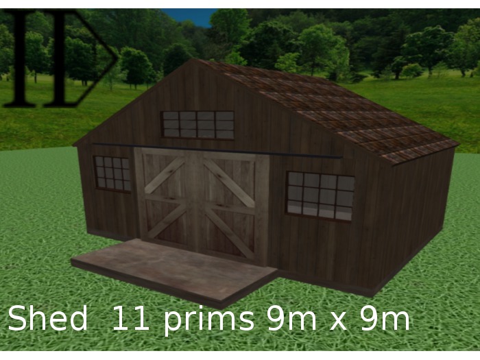 Second Life Marketplace - box shed