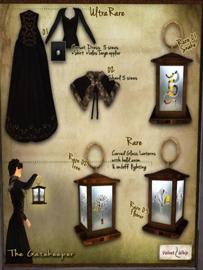 Second Life Marketplace - [V/W] Ultrarare 01 - Gatekeeper Dress