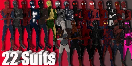 Second Life Marketplace - [Curlex] Arachman Full Avatar & Web Slinger