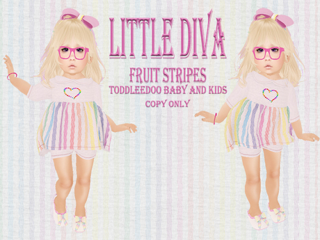 Second Life Marketplace - ~Little Diva~Fruit Stripes