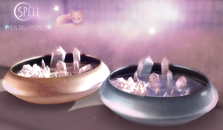 Second Life Marketplace - SPELL : Healing Crystals {cyan}