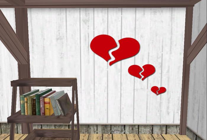 Second Life Marketplace - Sign Up Art - Broken Hearts