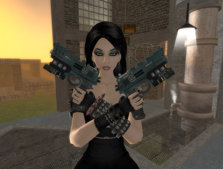 Second Life Marketplace - Sinistar Dual Handguns