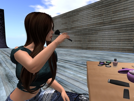 Second Life Marketplace - Vanity Make-up Mirror in a rez-faux system ...