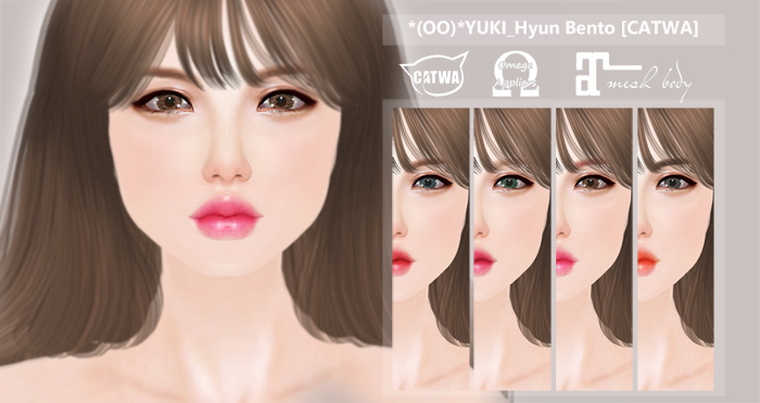 Second Life Marketplace - *(OO)*YUKI_Hyun Bento [CATWA] DEMO