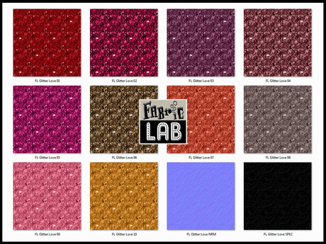 Second Life Marketplace - Glitter Textures Fabric Lab Materials Edition ...