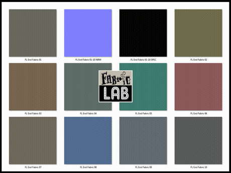 Second Life Marketplace - Basic Solid Textures Fabric Lab Materials ...