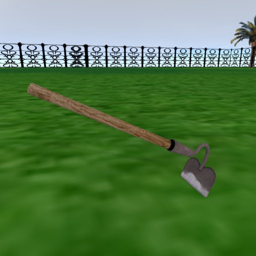 Second Life Marketplace - {Papillon} Accessories: Gardening Hoe