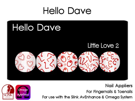 Second Life Marketplace - Hello Dave - Nail Appliers - Little Love 2