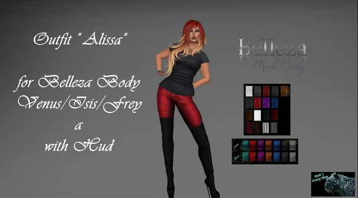 Second Life Marketplace - Belleza "Alissa" Outfit