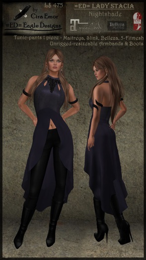 Second Life Marketplace - =ED= LADY STACIA - Nightshade -- (Maitreya ...