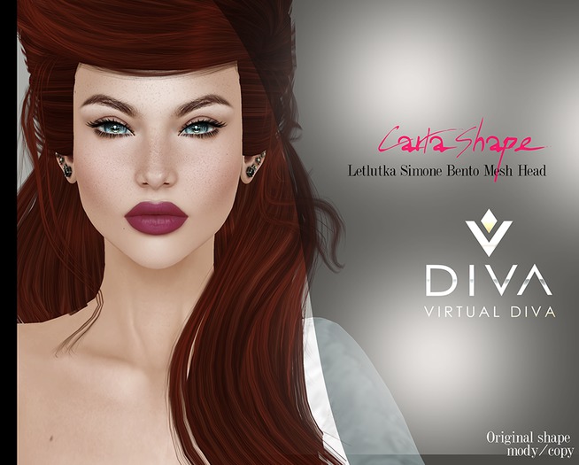 Second Life Marketplace - :::VD:::CarlaLelutka Bento Head