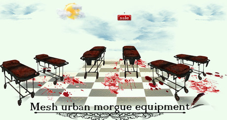 Second Life Marketplace - Mesh urban morgue equipment v. 1