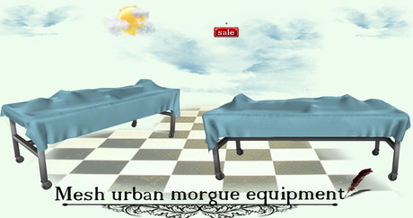 Second Life Marketplace - Mesh urban morgue equipment v. 5