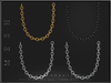 Second Life Marketplace - T-3D Creations [ Ring Spike - Curved 32 Rings ...