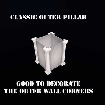 Second Life Marketplace - VOC Classic Pillar Mesh
