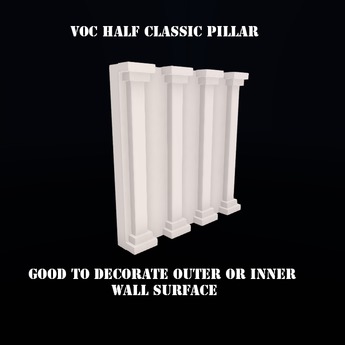 Second Life Marketplace - VOC Classic Pillar Mesh